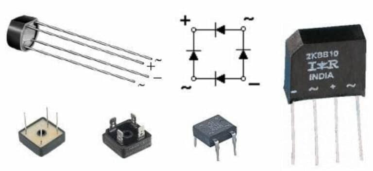 Tipos De Puentes Rectificadores: Media Onda, Onda Completa Y Puente De ...